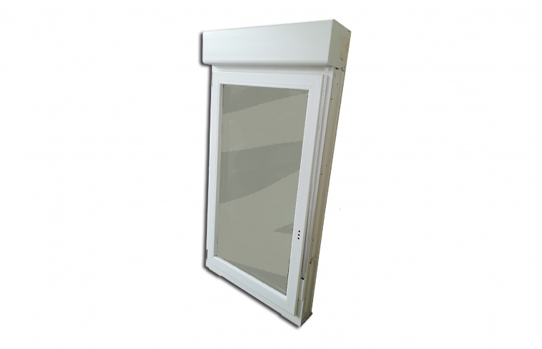 VENTANA BLANCA TOP 70 ADVANCE 1 HOJA DE PVC DE INCERCO (VE02) - Hergadi